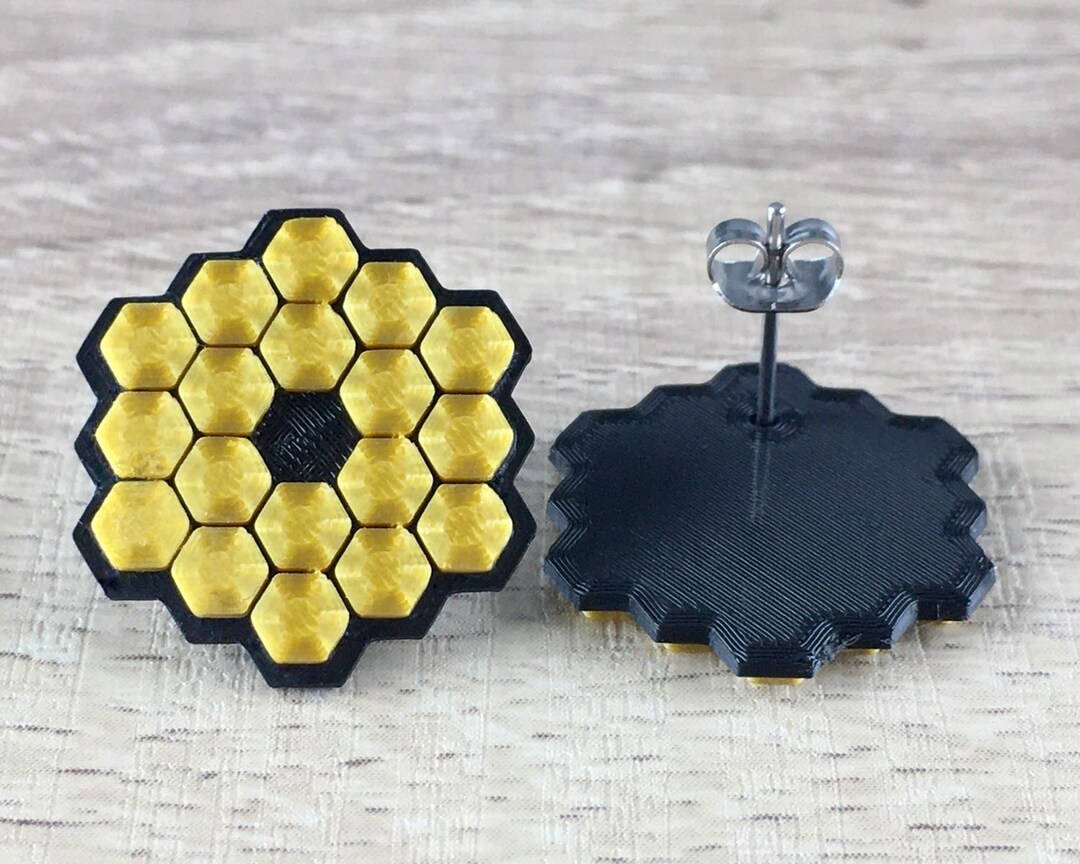 JWST Drop Stud Earrings NASA James Webb Space Telescope Astronomy ...