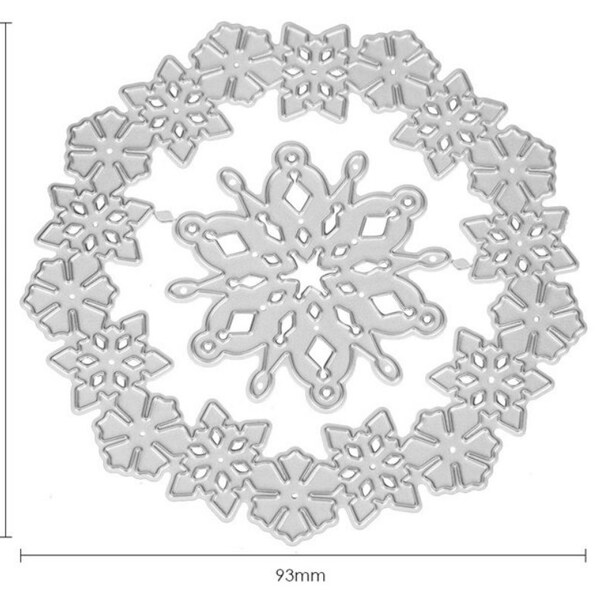 Snowflake Wreath - Etsy