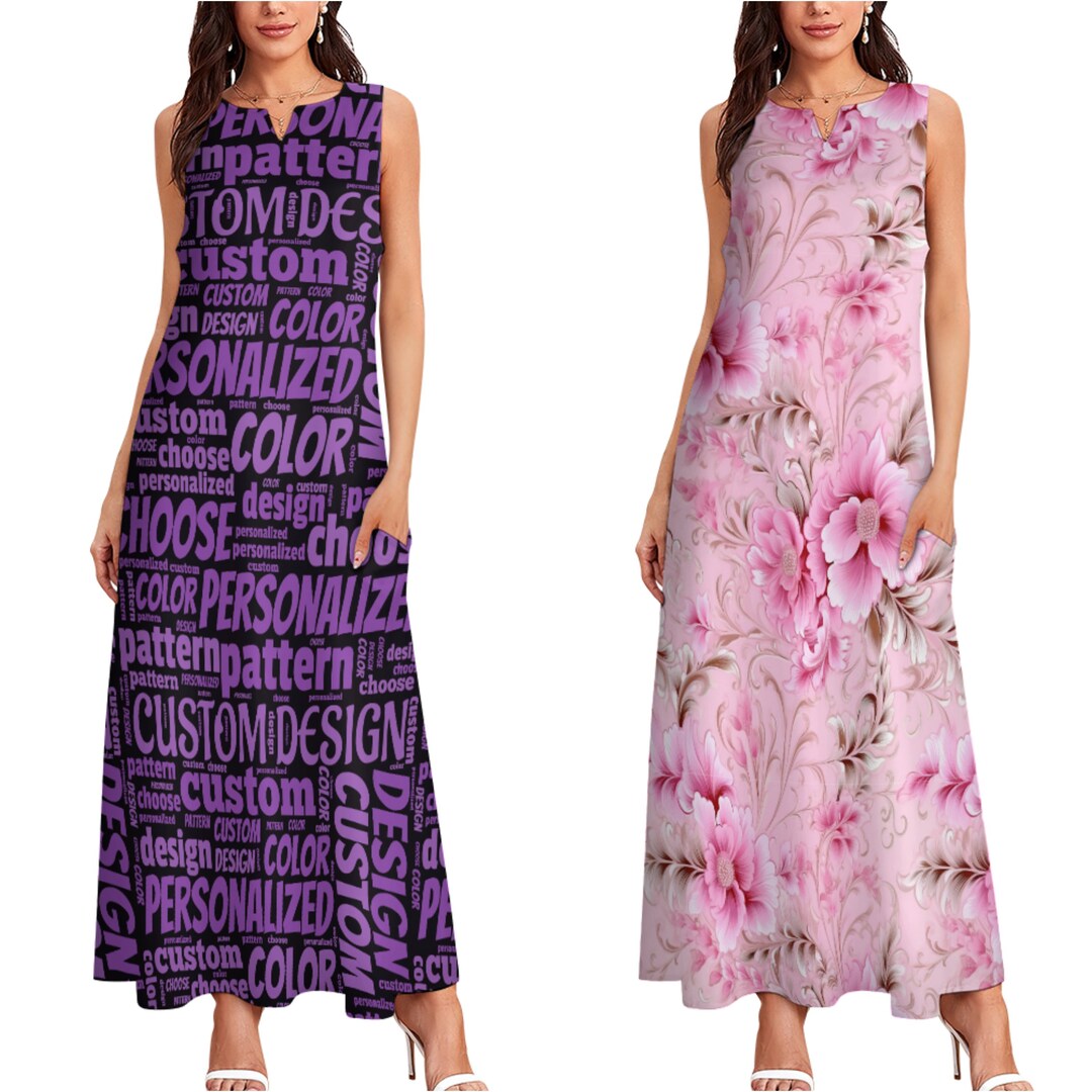 Custom Long Dress Personalized Bridesmaid Dress Simple Wedding Dresses ...