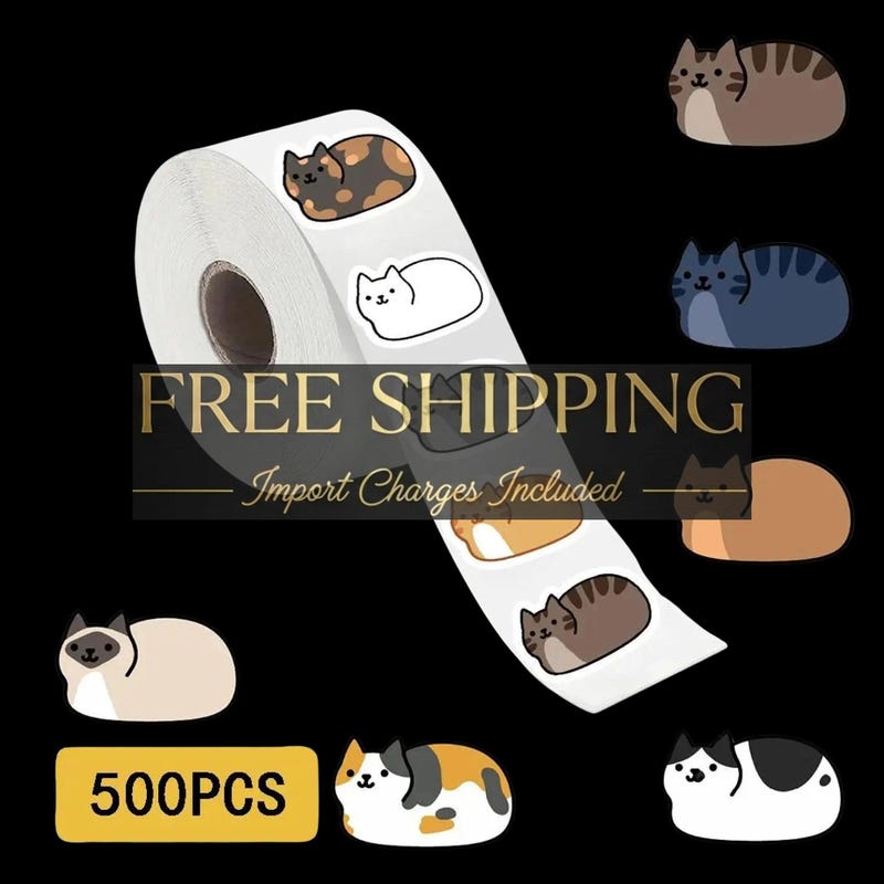 Gato stickers - Etsy México