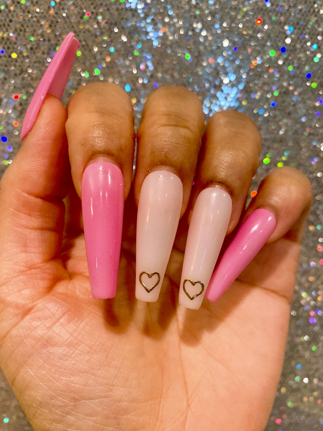 Heartbreaker Press on Nails - Etsy