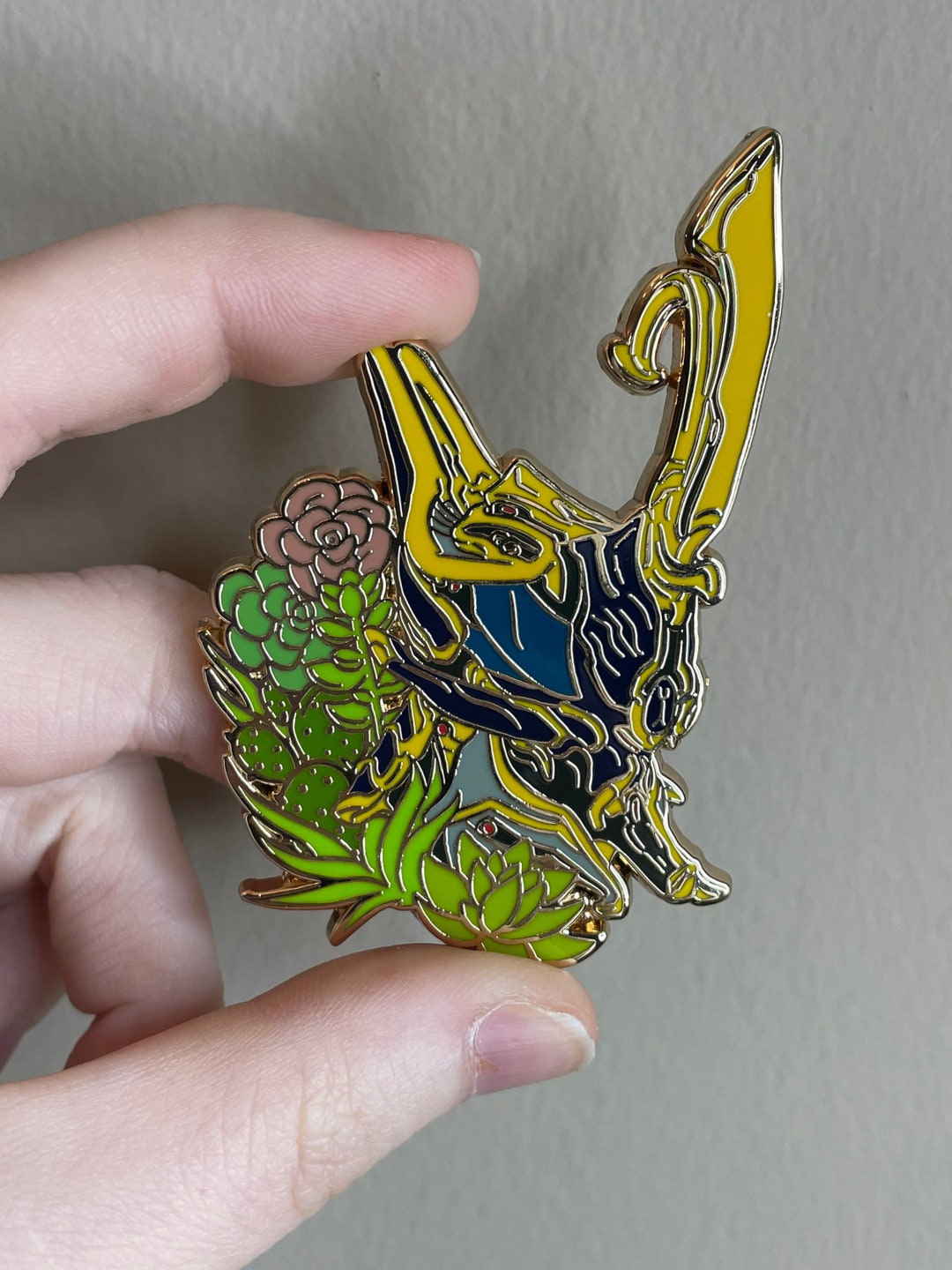 Inaros Prime Warframe Enamel Pin Fan Made Prime Garden - Etsy