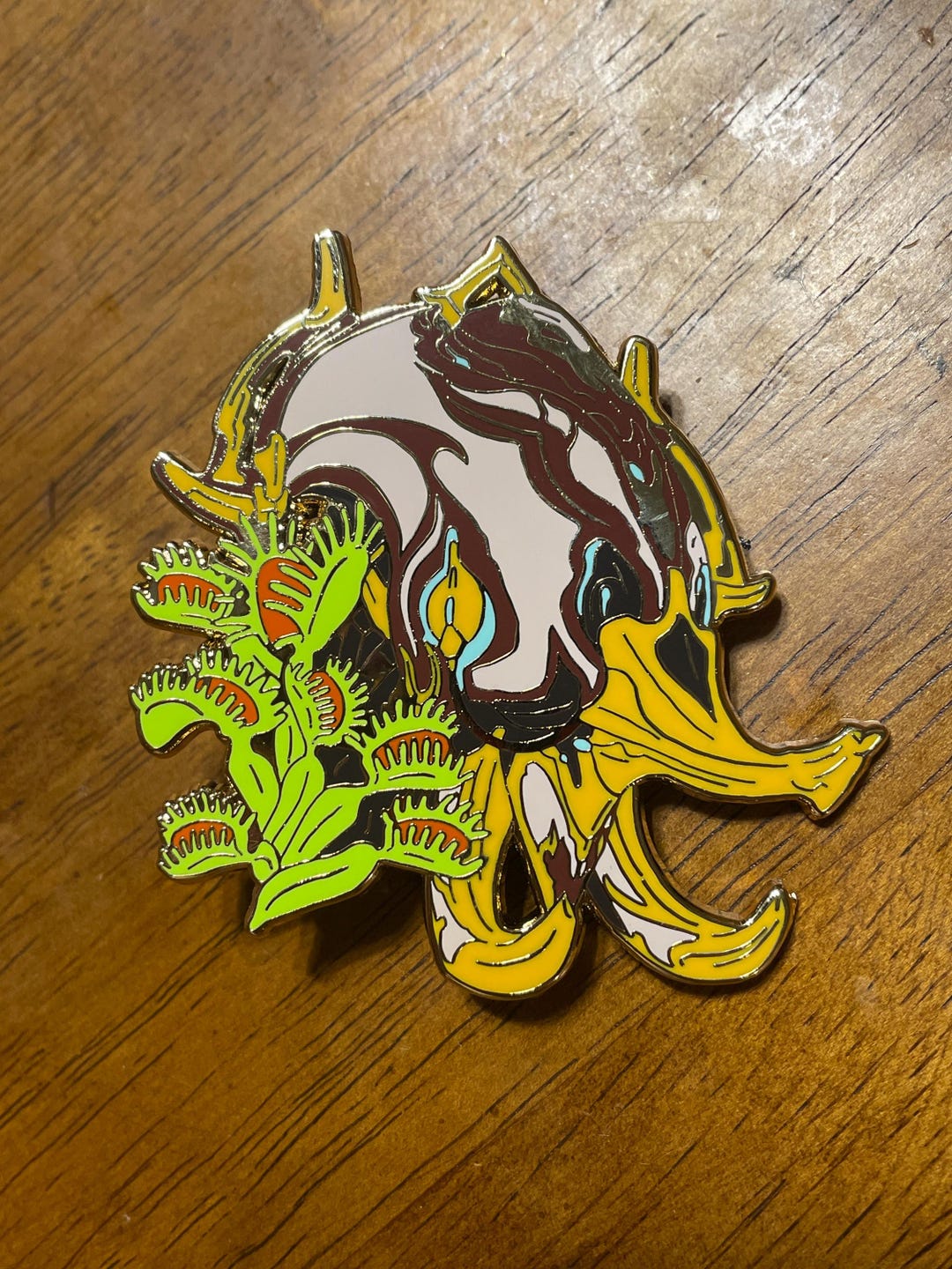 Grendel Prime Warframe Fan Made Pin Prime Garden - Etsy