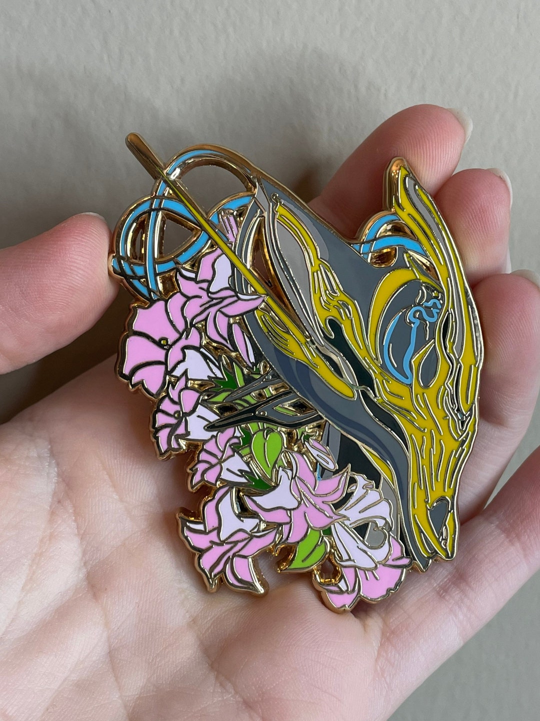 Banshee Prime Warframe Enamel Pin Fan Made Prime Garden - Etsy