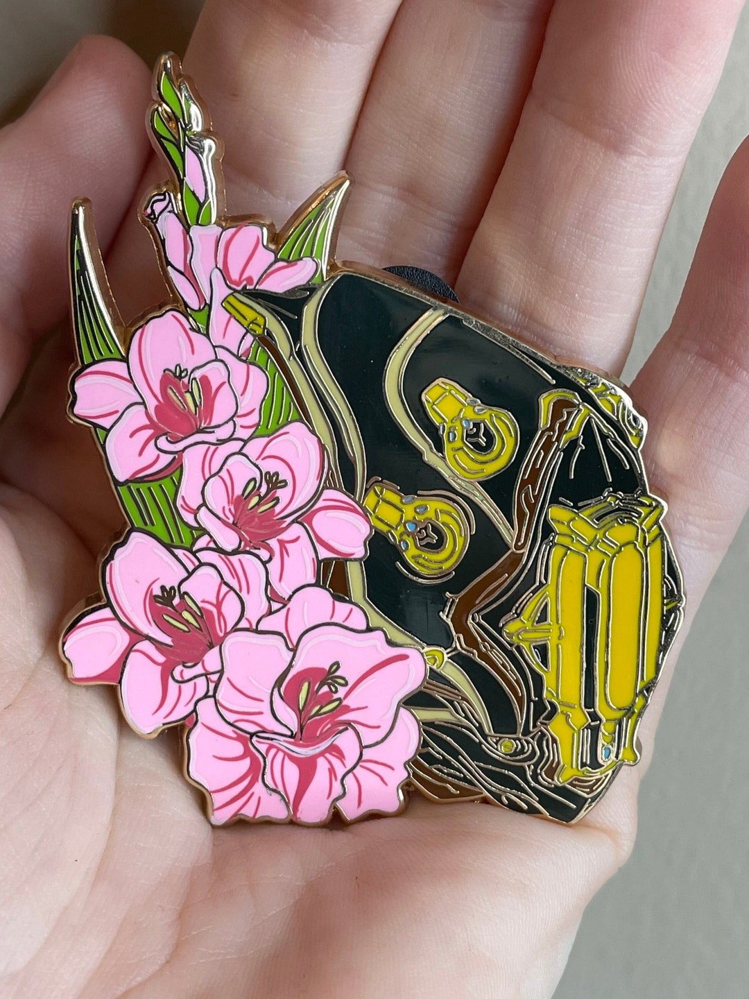 Rhino Prime Warframe Fan Made Enamel Pin Prime Garden - Etsy