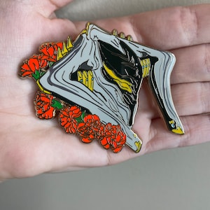 Loki Prime Warframe Hard Enamel Pin Fan Made Prime Garden - Etsy