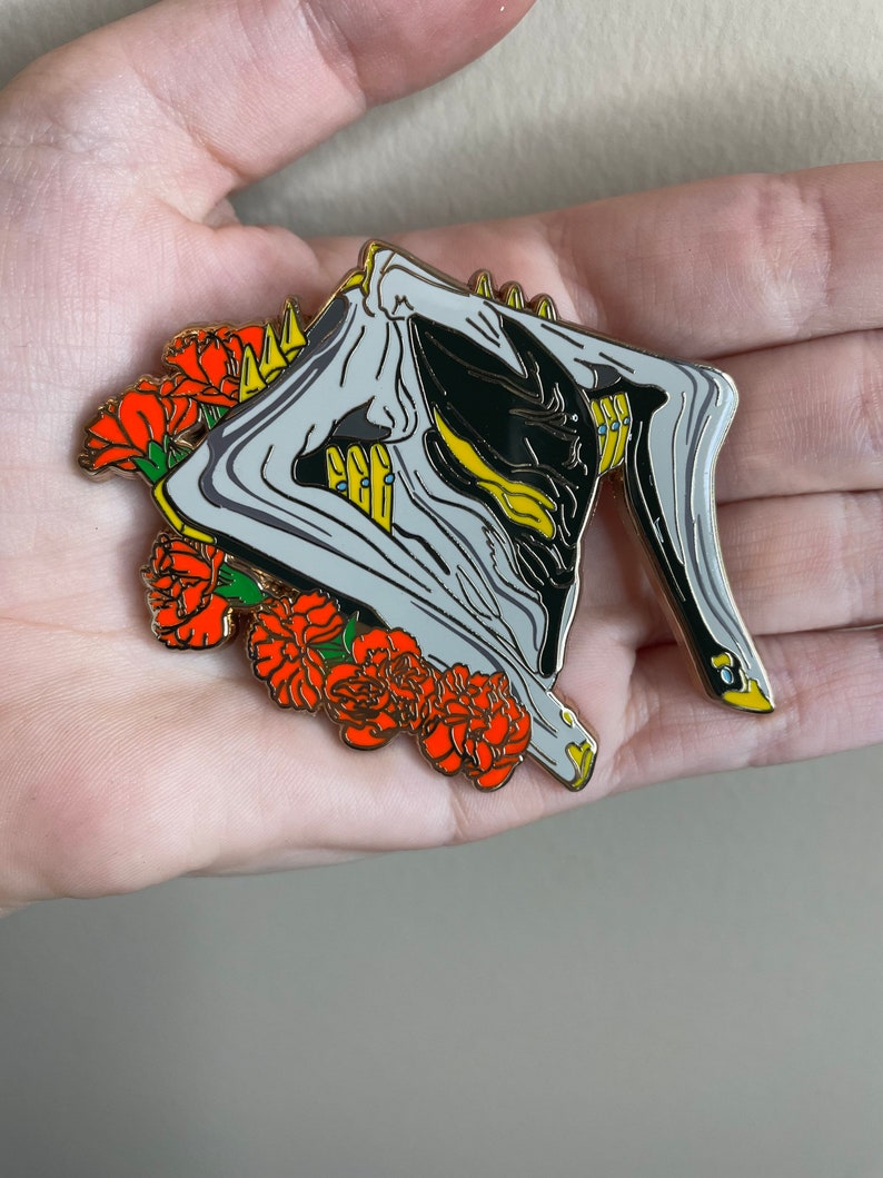 Loki Prime Warframe Hard Enamel Pin Fan Made Prime Garden - Etsy