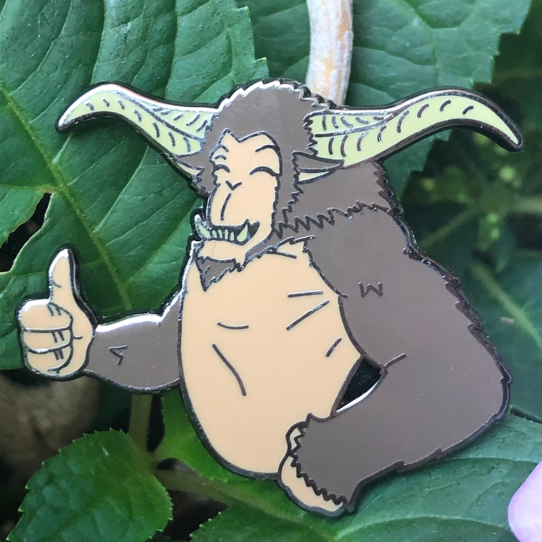 Rajang Monster Hunter Thumbs up MHW Fan Made Pin - Etsy