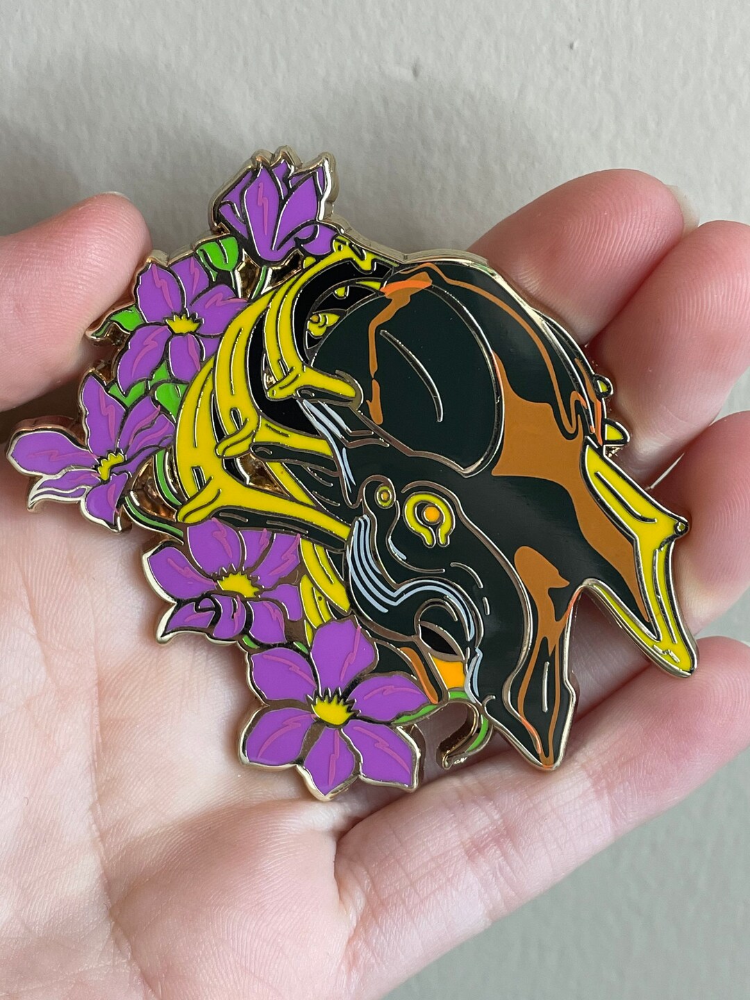 Volt Prime Warframe Enamel Pin Fan Made Prime Garden - Etsy