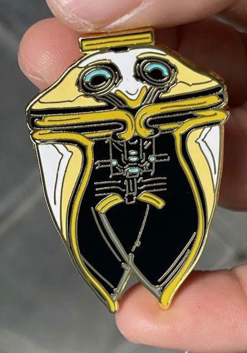 Ordis Warframe New War Fan Made Hard Enamel Pin - Etsy Australia