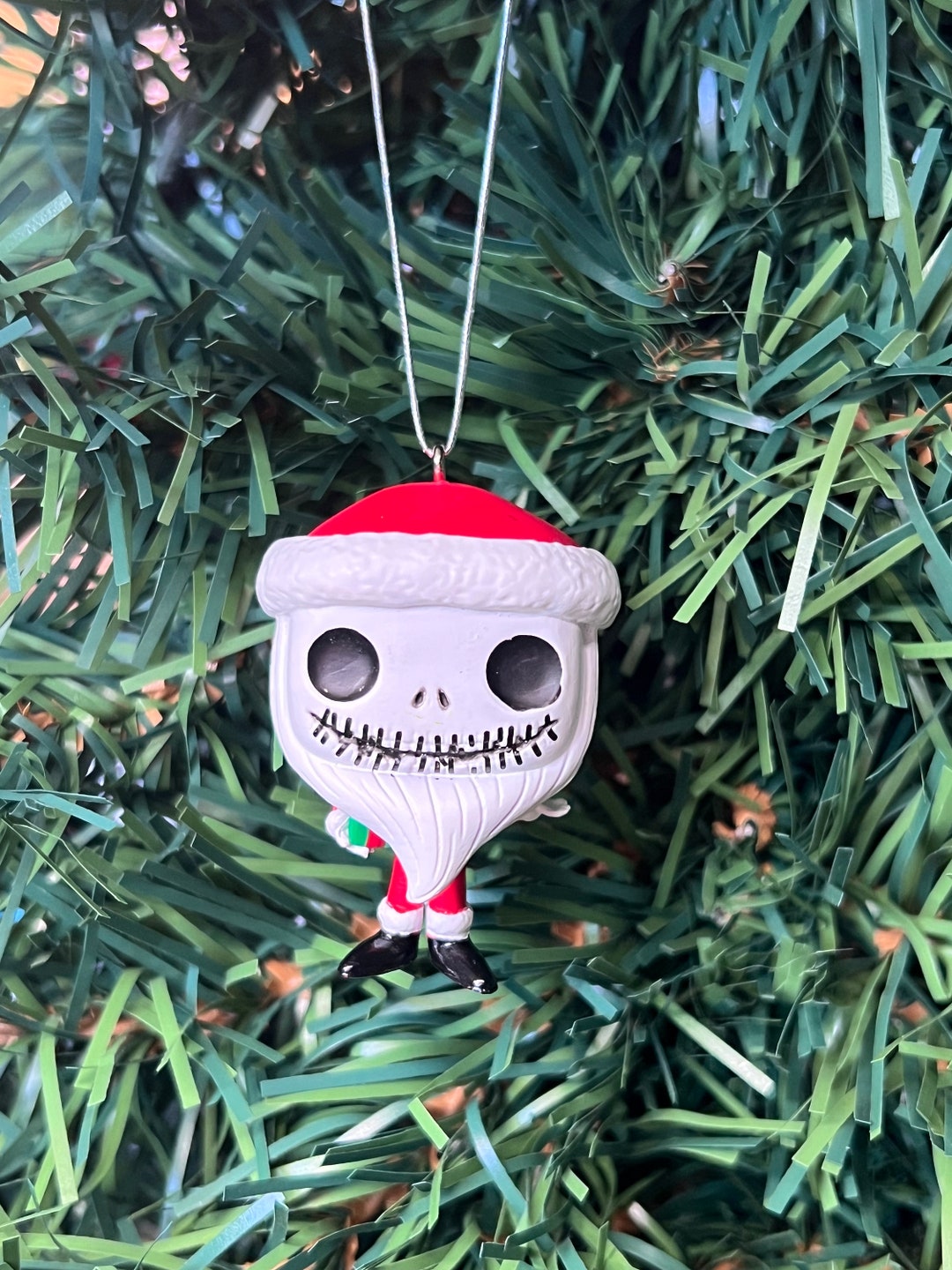 Jack Skellington Santa Claus Nightmare Before Christmas Disney 2 Figure ...