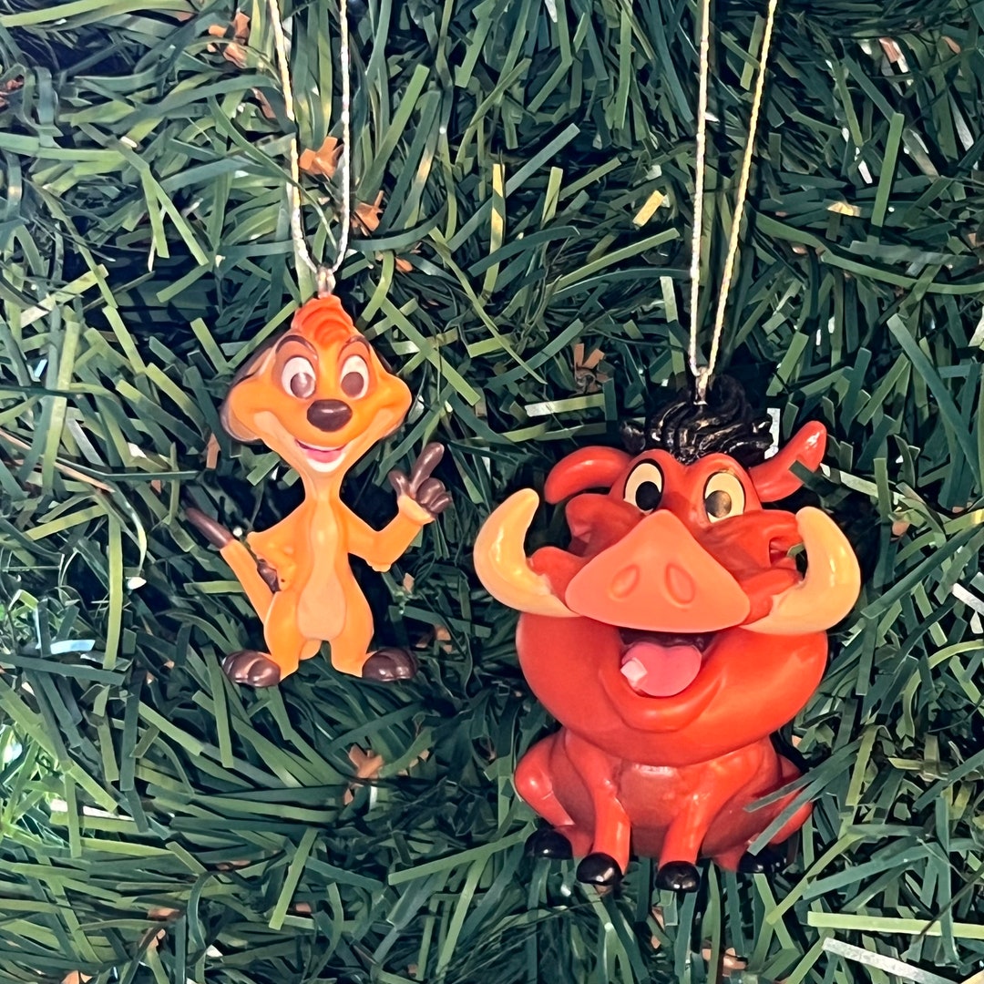 Timon and Pumbaa Lion King Disney 2 Mini Figure Custom - Etsy