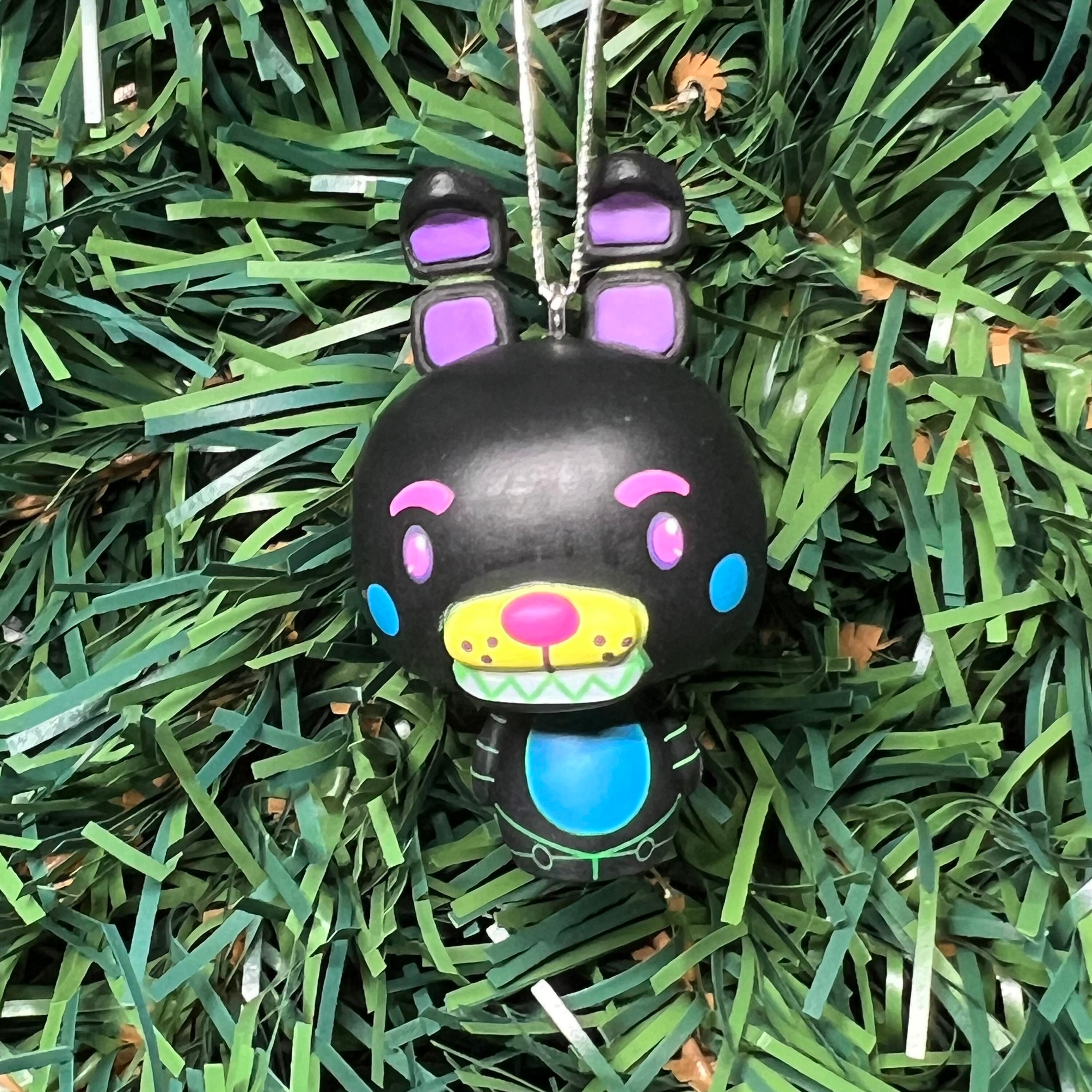 Freddy Chica Bonnie Foxy Balloon Boy & Puppet Black Light - Etsy