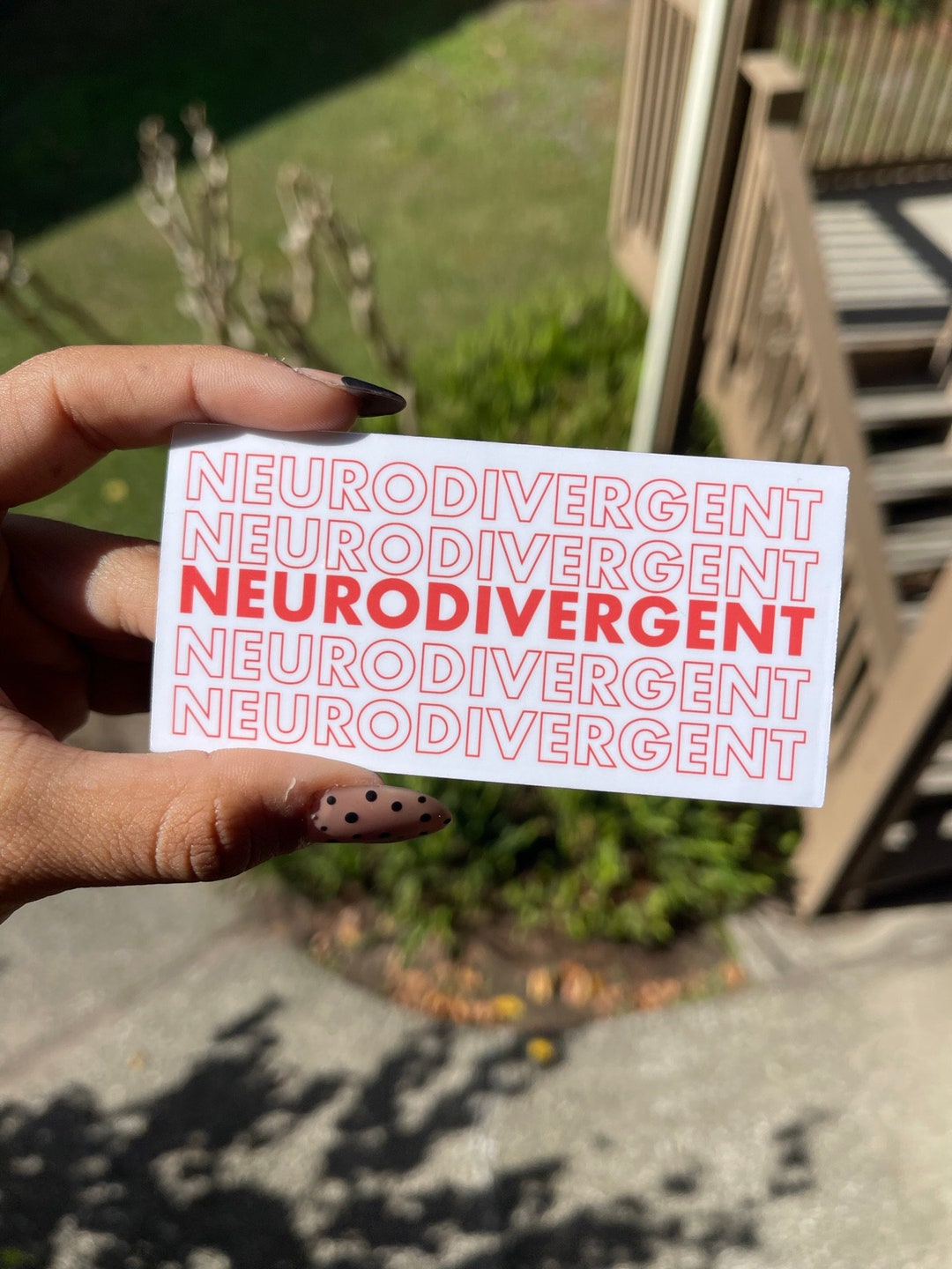 Neurodivergent Neurotypical Sticker // ADHD Sticker // Mental Heath ...