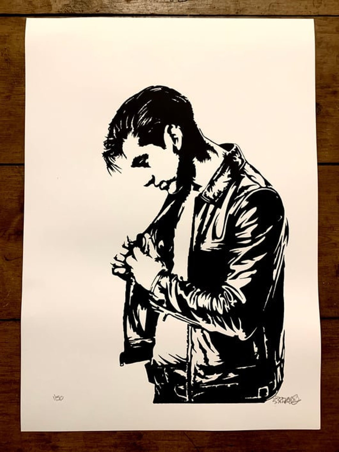 Alex Turner (ARCTIC MONKEYS) Limited Edition, Hand Pulled, Signed and ...