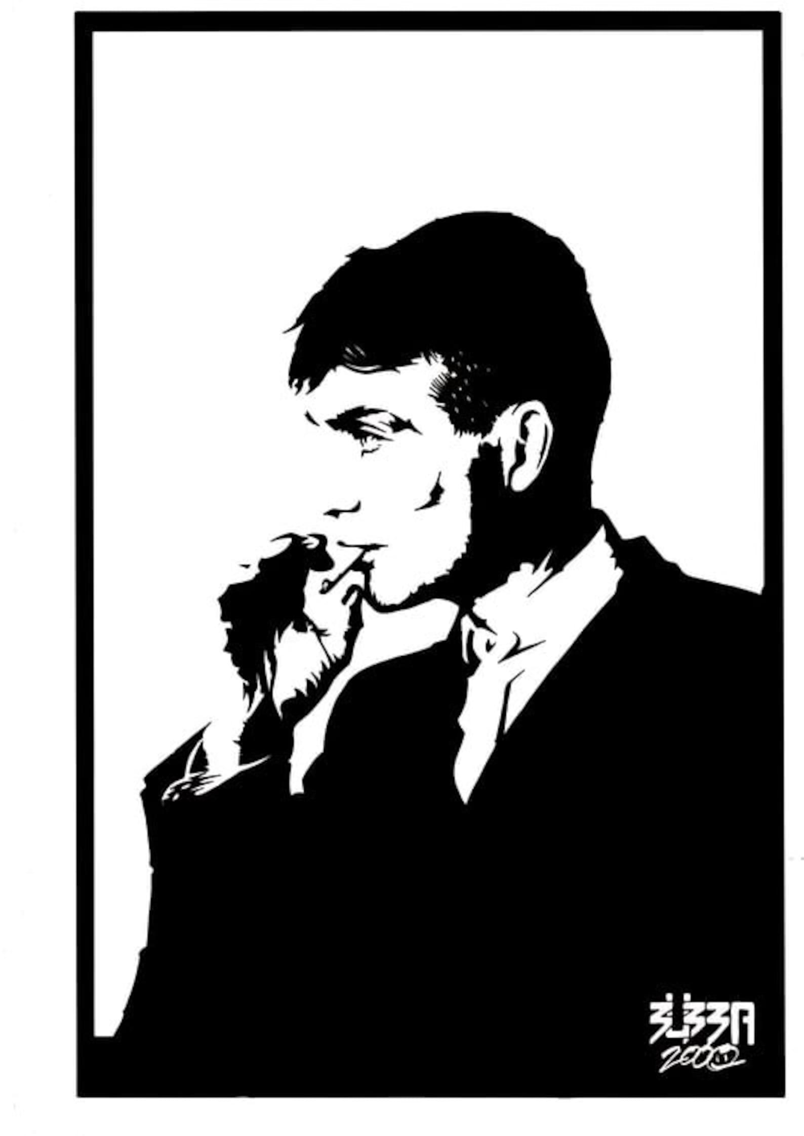 Tommy Shelby (cillian Murphy) Peaky Blinders Signed and Numbered Hand ...