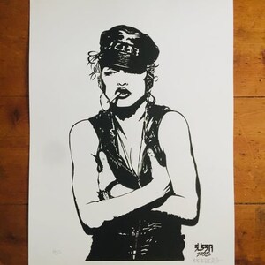 MADONNA Hand Pulled, Signed and Numbered Limited Edition Screenprint ...