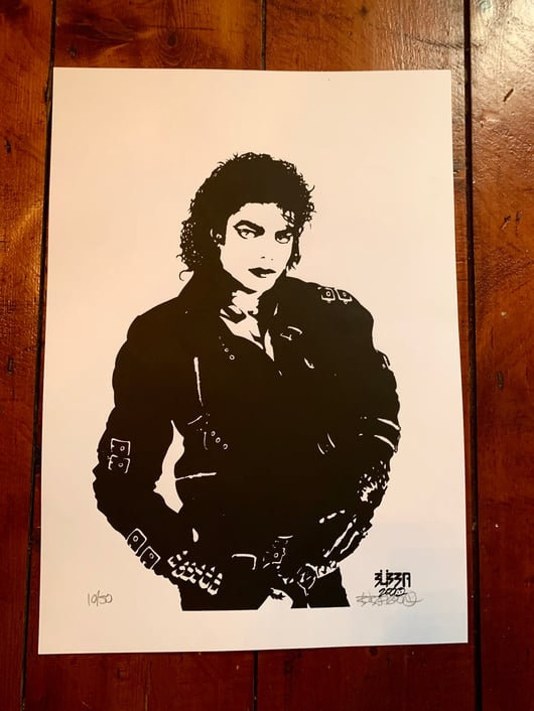 MICHAEL JACKSON Limited Edition, Hand Pulled, Signed and Numbered ...