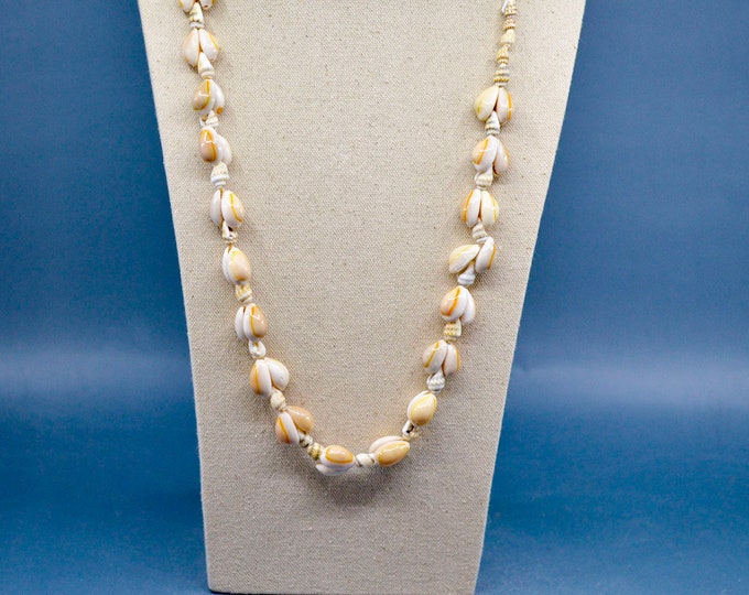 White Tone, Seashell Beads, Womens Necklace - Etsy
