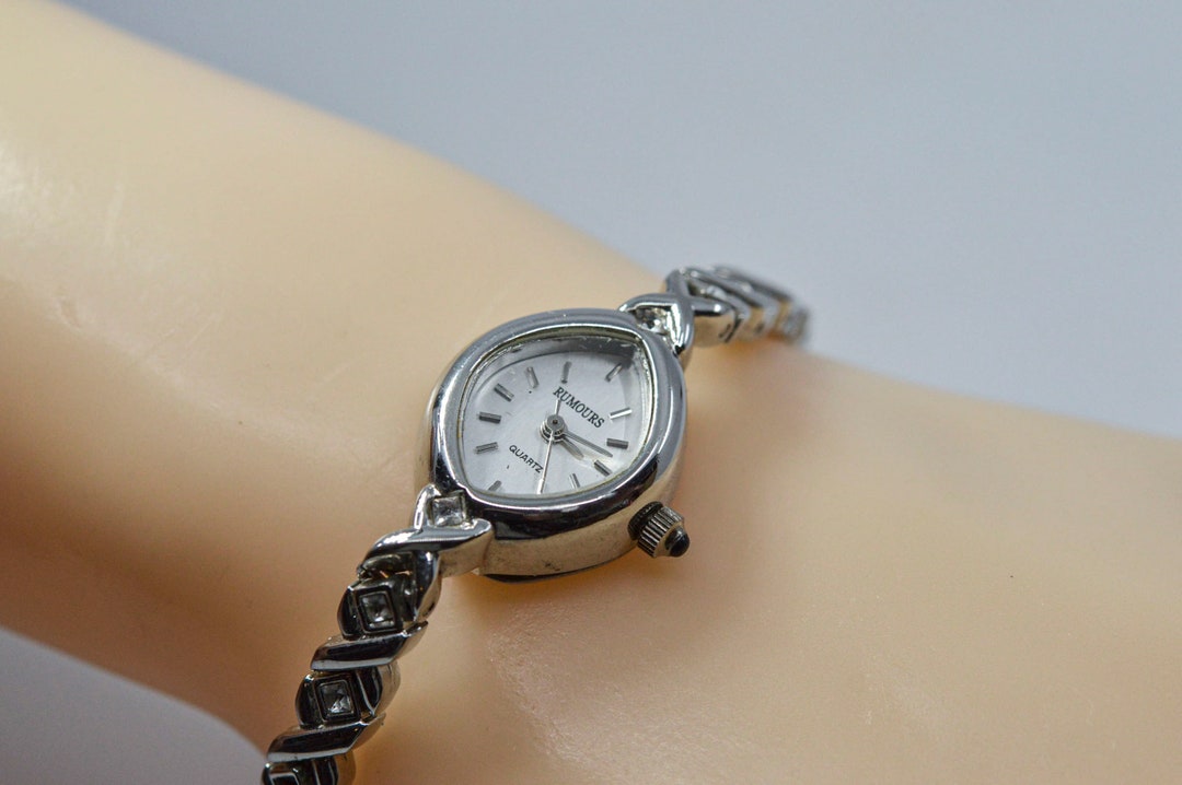 Silver Tone Womens Fashion Wrist Watch - Etsy