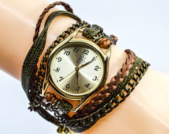 Wrap Around Watch - Etsy