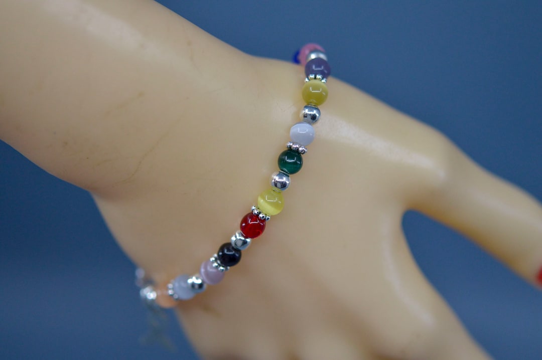 Multi Color Beads, Women's Bracelet - Etsy