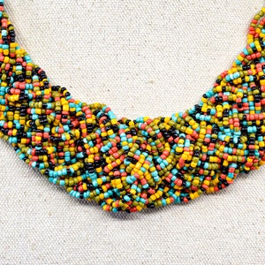 Chunky , Multi Color Beads, Womens Fashion Necklace - Etsy
