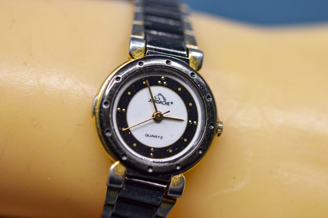 Jordash , Steel Tone, Vintage, Quartz Wrist Watch - Etsy