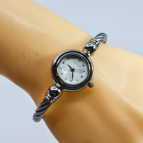 Womens White Cuff Watch - Etsy