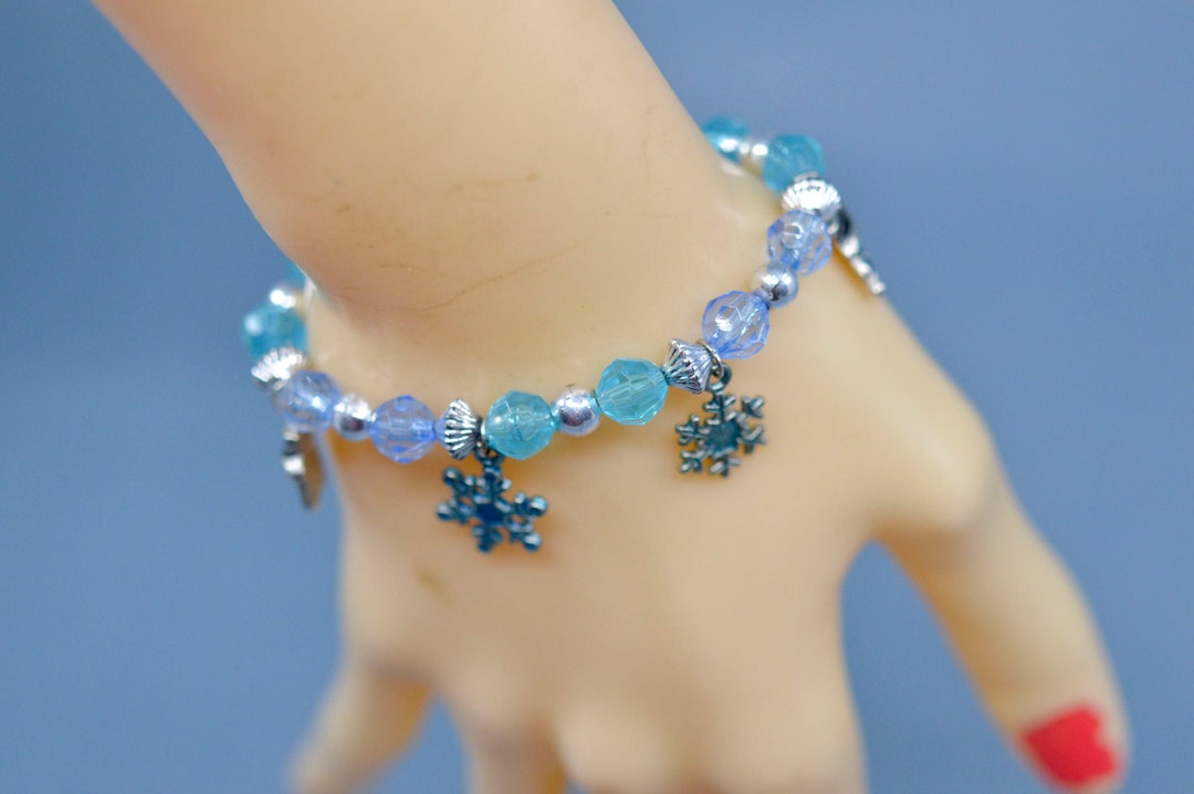 Blue Tone, Women's Beaded Bracelet - Etsy