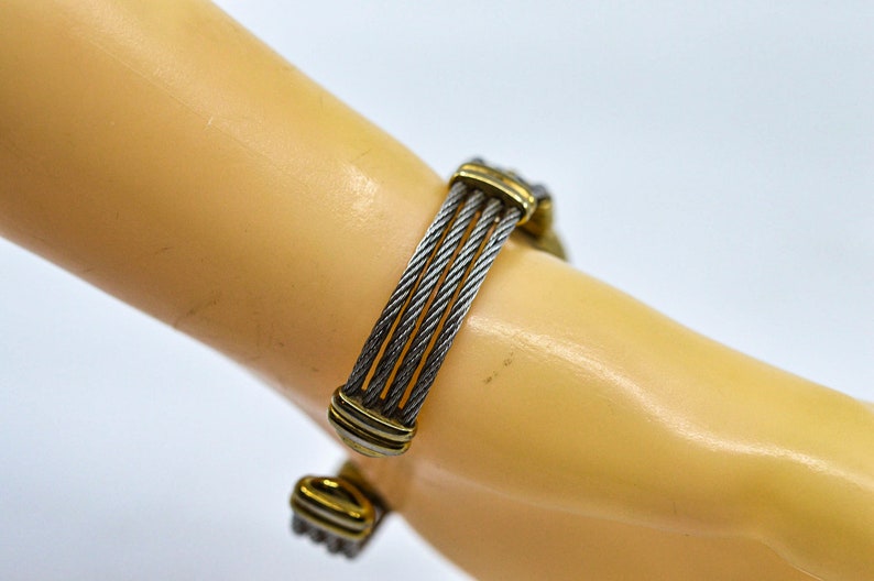 Anne Klein Silver and Gold Tone Womens Cuff Watch - Etsy