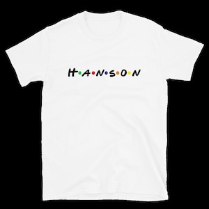 Hanson Friends Logo Tshirt, Hanson Band Fan Shirt, Unisex Adult Graphic ...