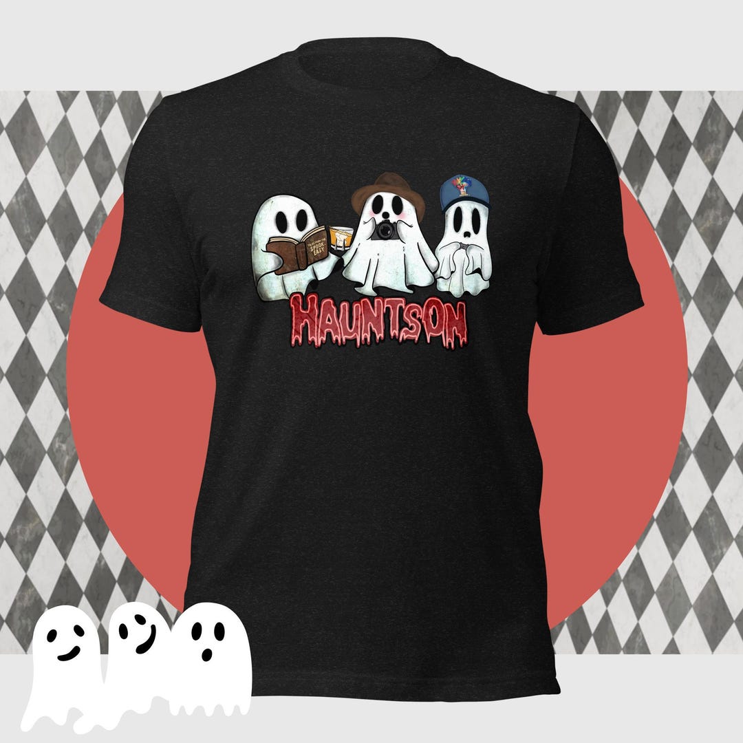 Hauntson Hanson Sheet Ghost Tee, Cute Halloween Hanson Shirt, Hanson Ghost Tee, Cute Halloween ...