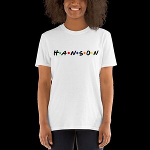 Hanson Friends Logo Tshirt, Hanson Band Fan Shirt, Unisex Adult Graphic ...