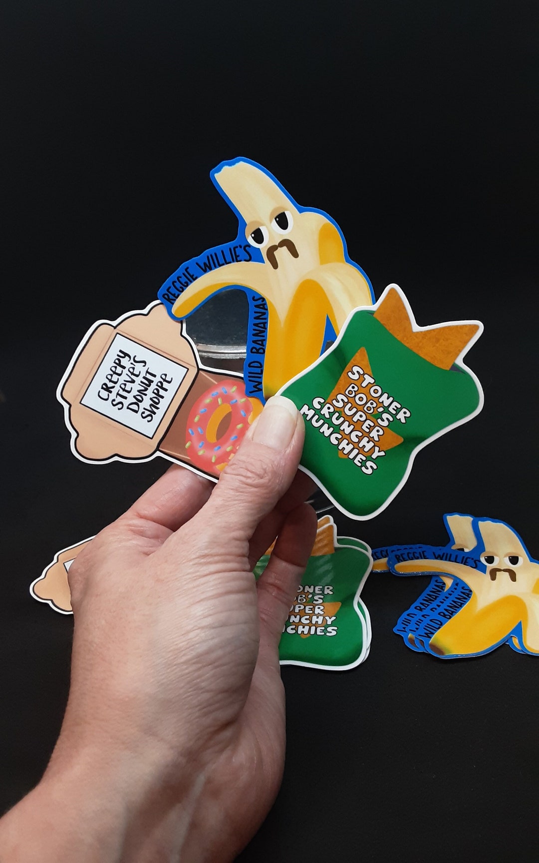 DLMD Food Characters, Creepy Steve's Donut Shoppe, Stoner Bob's ...
