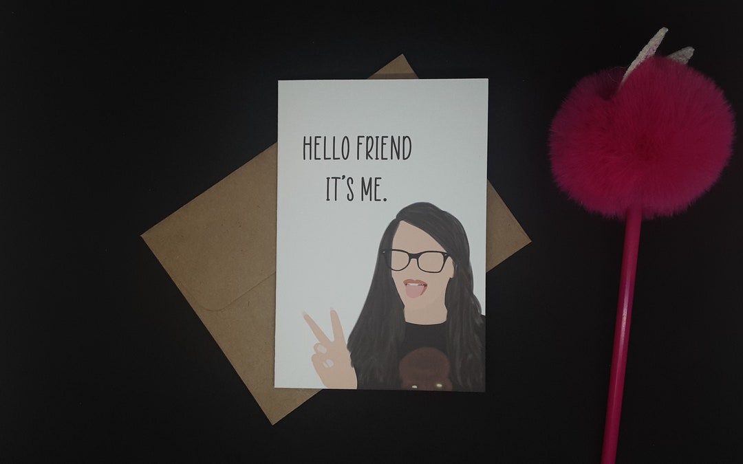 Hello Friend It's Me Sssniperwolf Greeting Card, Wolfpack Sniper Wolf ...