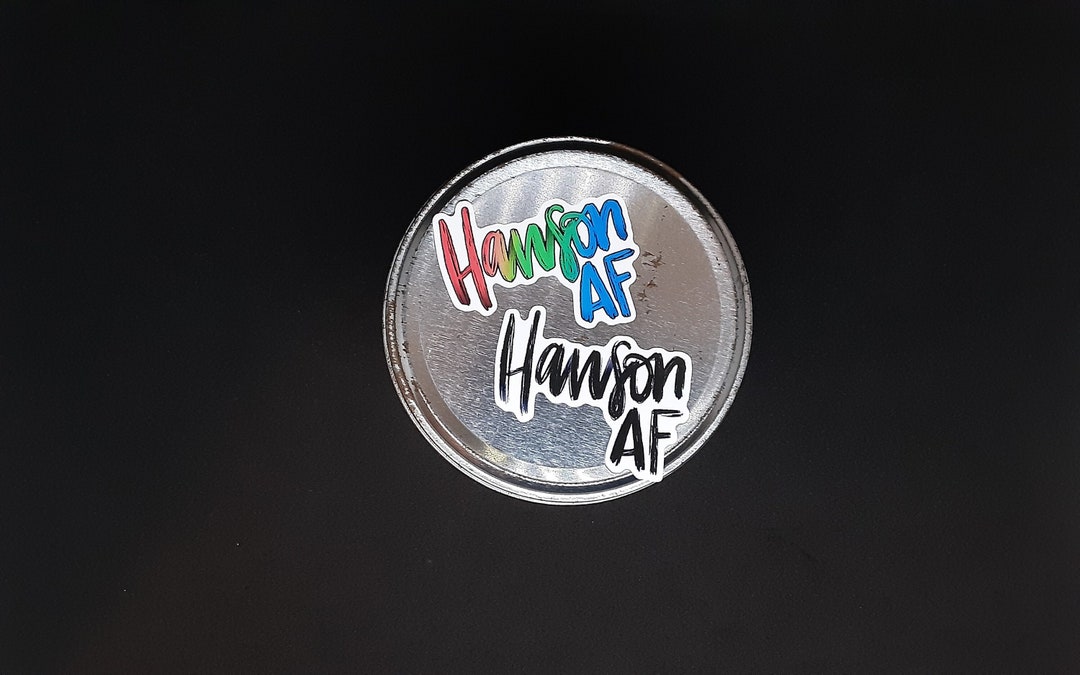 Hanson AF Sticker, RGB Sticker, Music Sticker, Hanson Decal, Water ...