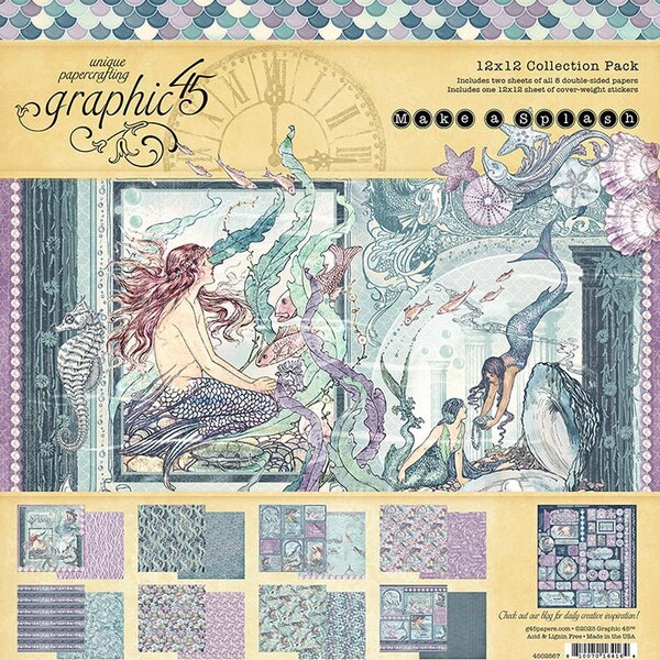 Graphic 45 Paper - Etsy