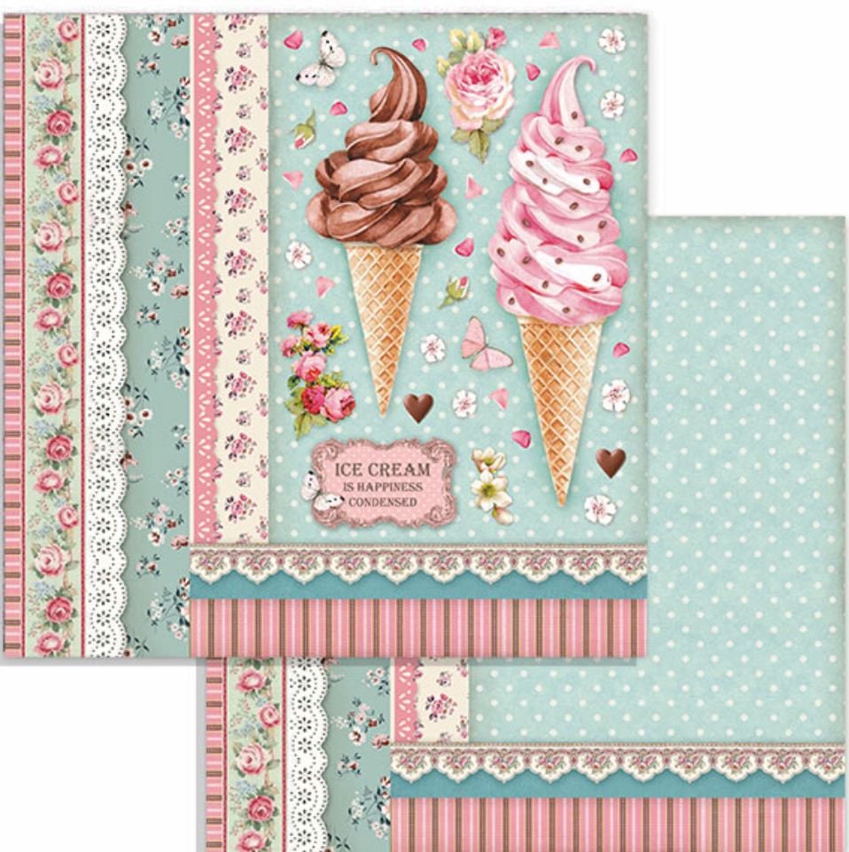 Stamperia SWEETY Double-Sided Paper Pad 8x8 | Etsy