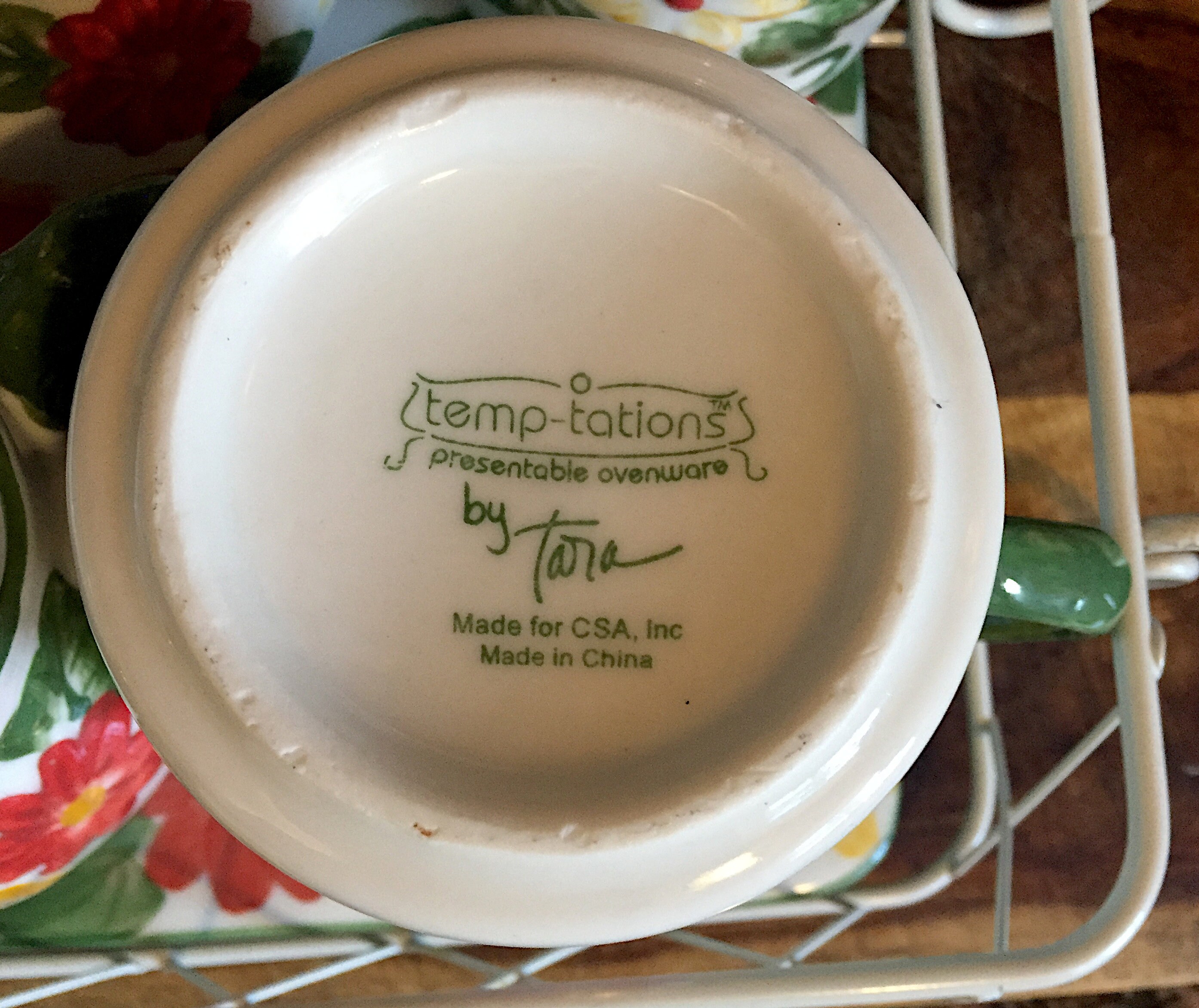 SET of 4 Temptations by Tara TEA INFUSER Mugs W/ Creamer Sugar Tray ...