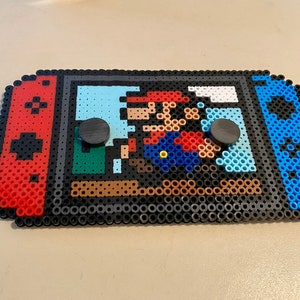 Nintendo Switch Perler Magnet, Mario, 3D Buttons - Etsy