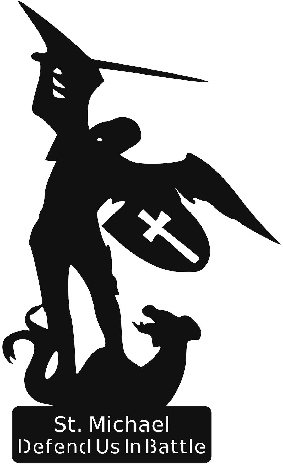 St Michael the Archangel Digital Download, Svg + Png + Dxf Files - Etsy