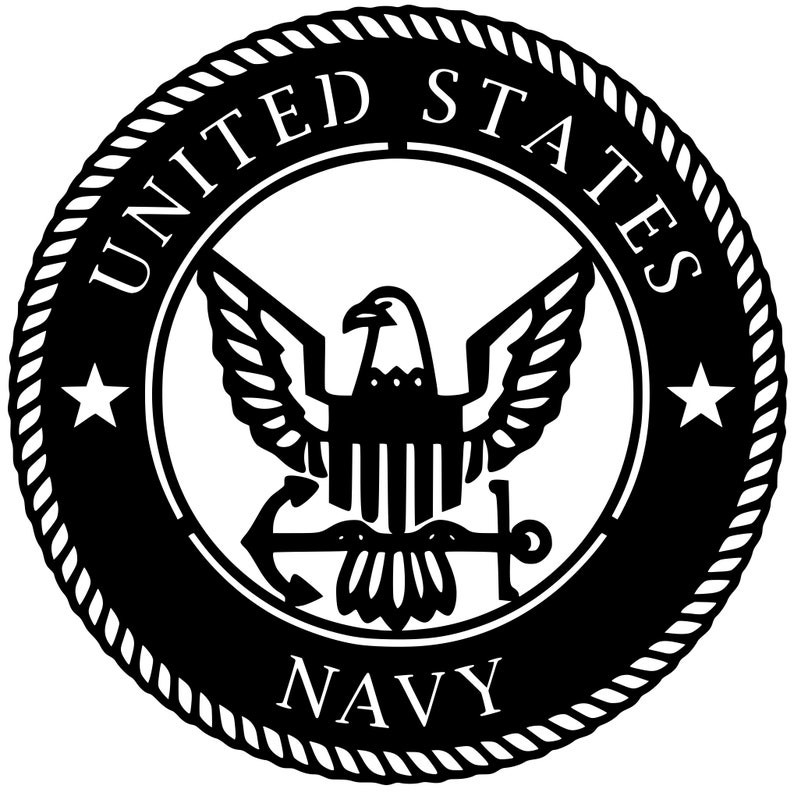 US Navy Emblem Digital Download, Svg + Png + Dxf Files - Etsy