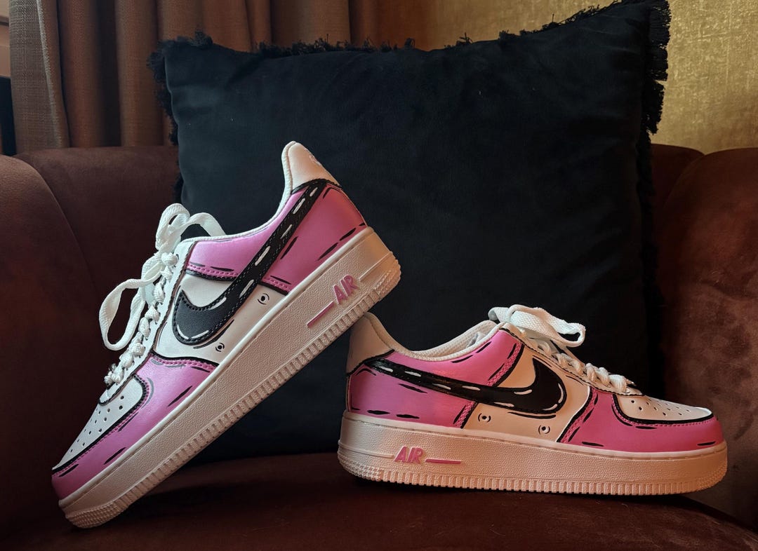 Nike Air Force 1 Cartoon Design - Etsy