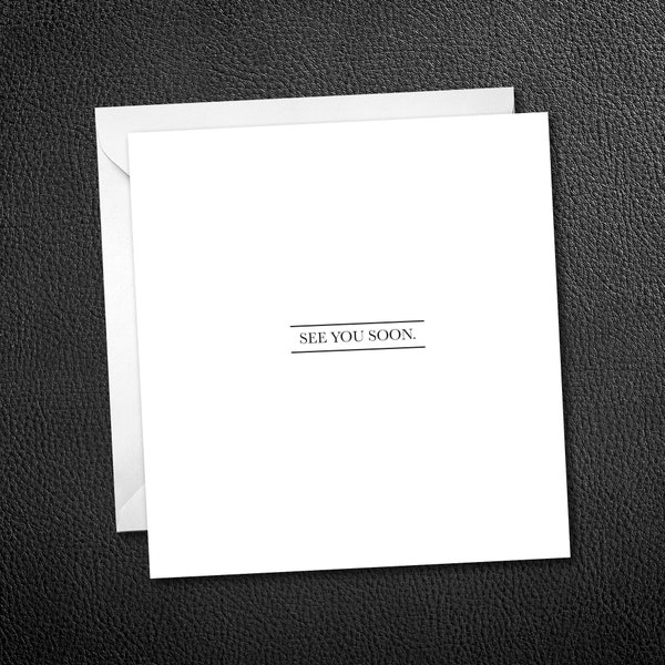 See You Soon - Etsy