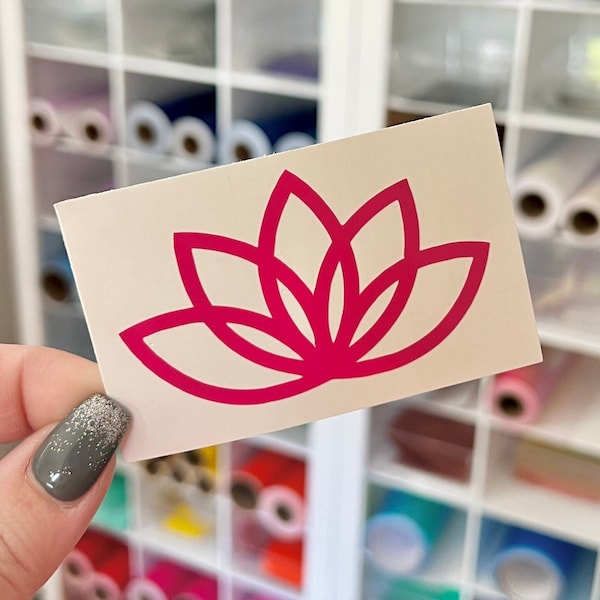 Lotus Decal - Etsy