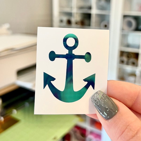 Anchor Sticker - Etsy