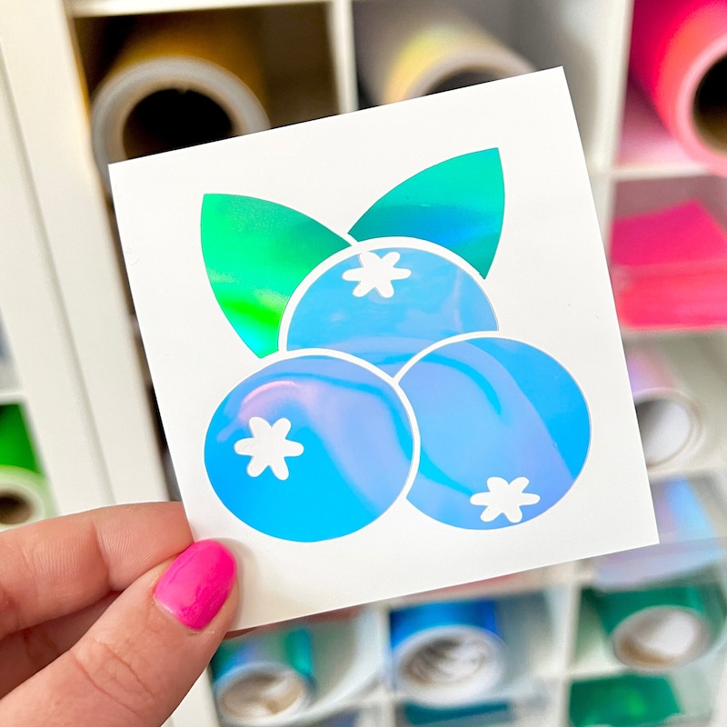 Blueberry Decal for Car - Etsy