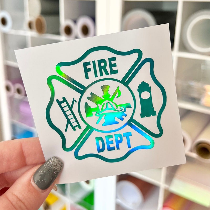 Fire Dept Stickers - Etsy