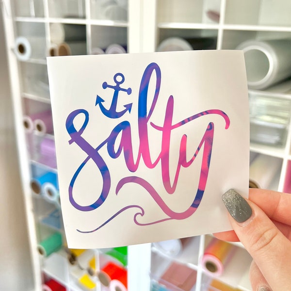 Salt Life Car Decal - Etsy